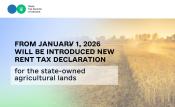 New rent tax declaration for the state-owned agricultural lands will be ...